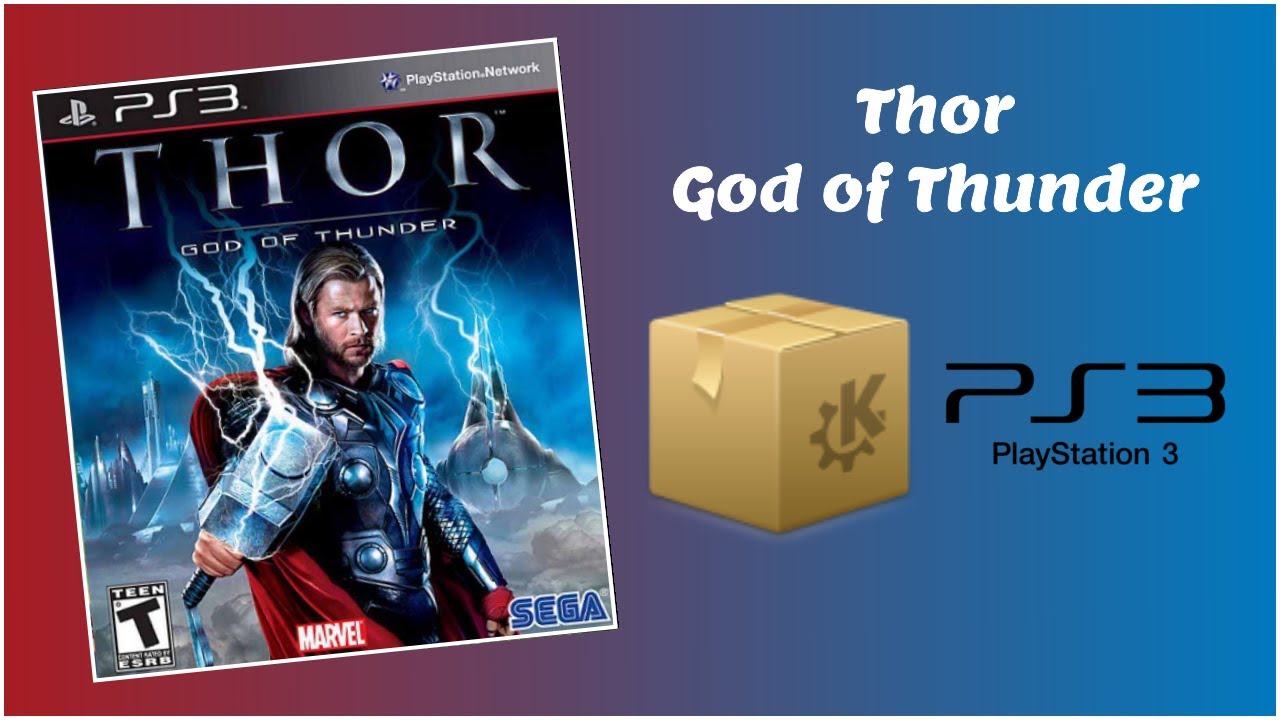 Thor God of Thunder PKG PS3 - YouTube