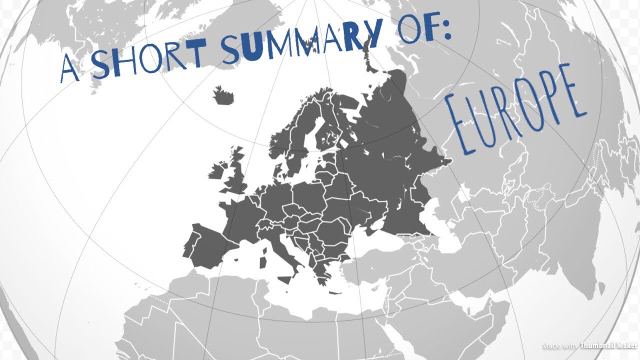 A short summary about Europe 🇪🇺 - YouTube