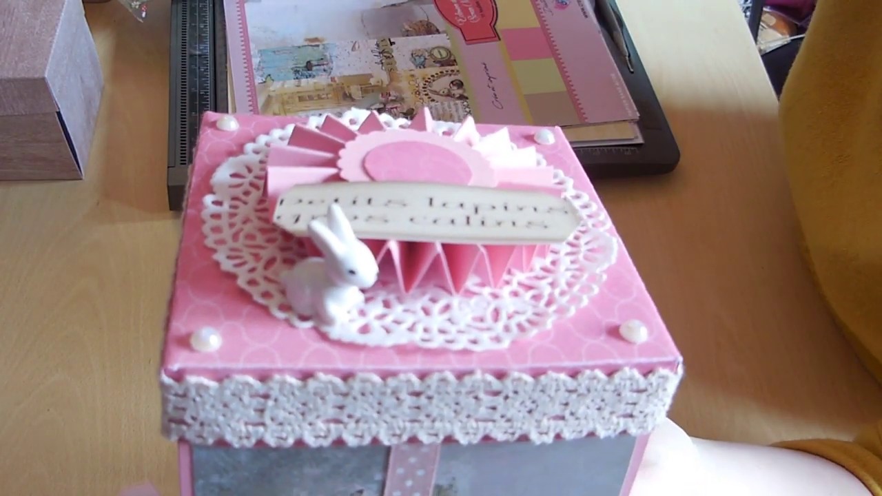 #1 : tuto double boite surprise - YouTube