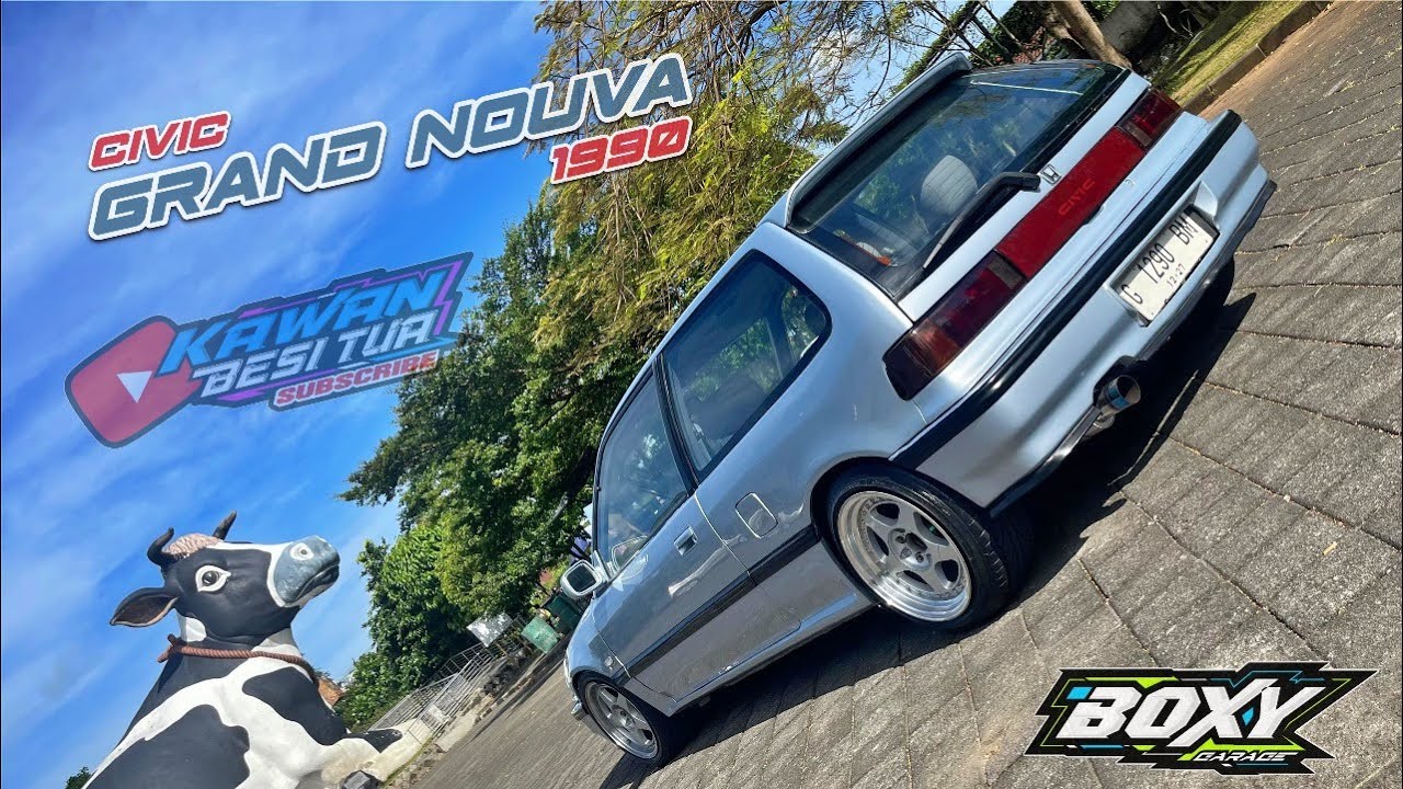 Civic Grand Nouva 1990 - YouTube