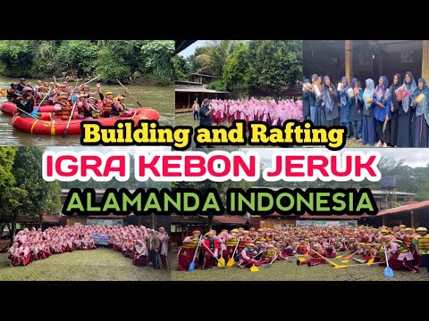 building and Rafting alamanda Indonesia bogor/IGRA KEBON JERUK - YouTube