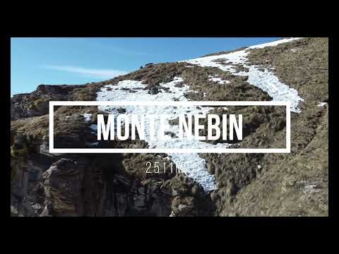 Nebin Mountain 2511m - Monviso skyline | 4K DJI mavic mini 2