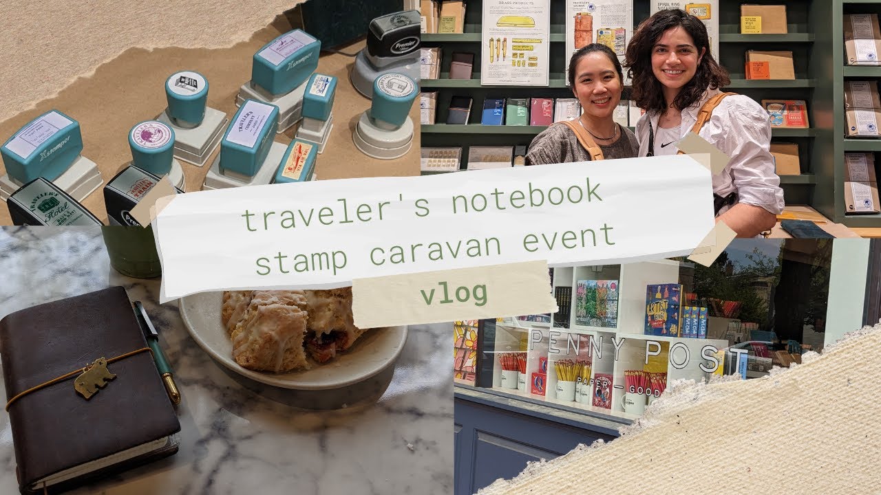 Traveler's Notebook Stamp Caravan Event | Mini Haul & What I Stamped ...