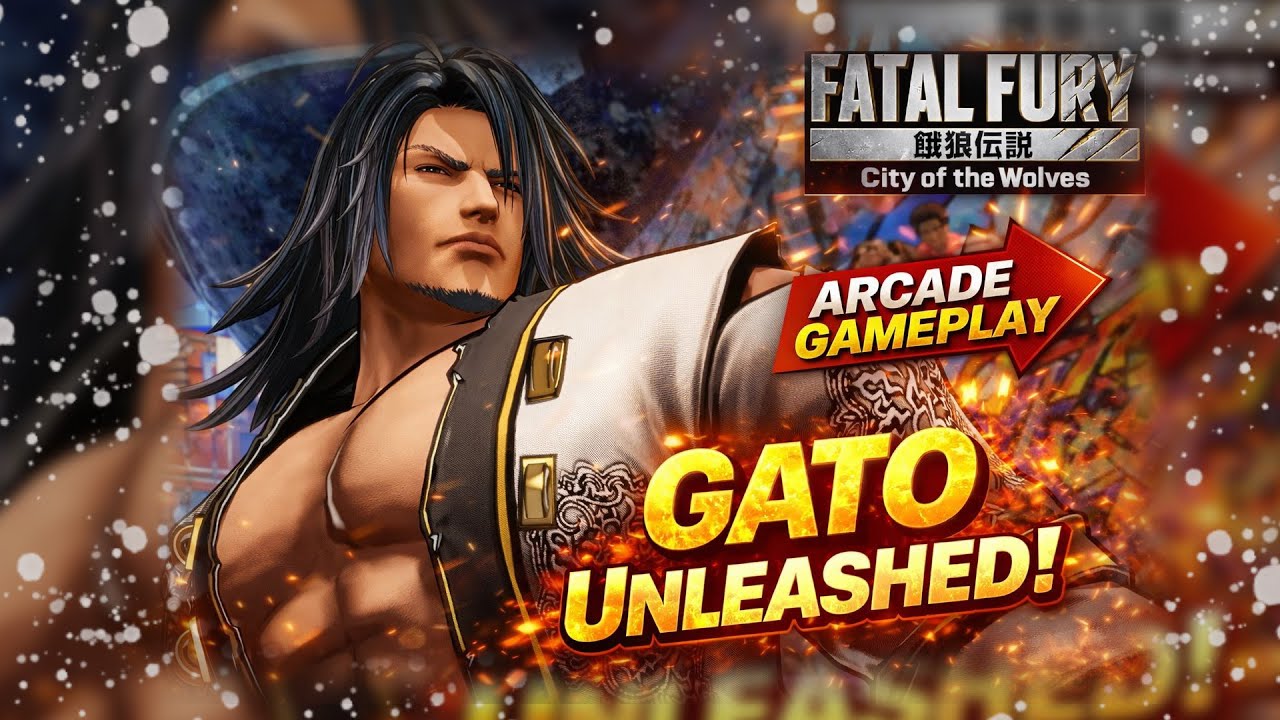 GATO Arcade Gameplay 🔥 FATAL FURY: City of the Wolves | Full Match ...