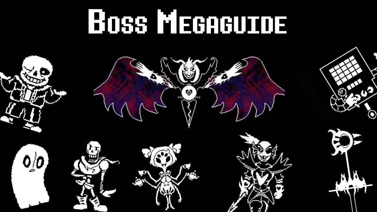Undertale Boss Megaguide: Every Boss in Undertale and Deltarune - YouTube