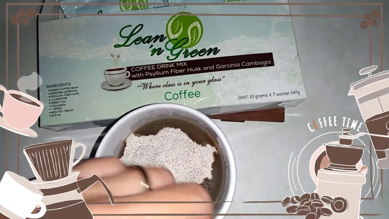 Lean n Green Coffee my Morning Coffee 😍 #ElizannadithVlogs - YouTube
