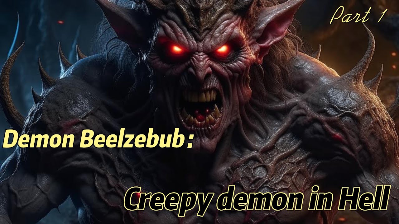Demon Beelzebub: Demon of Power. A grim and creepy demon in Hell. - YouTube
