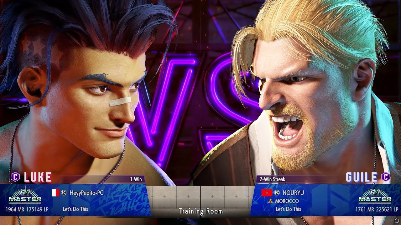 HeyyPepito-PC (Luke) vs NOURYU (Guile) Ranked Match SF6 - YouTube