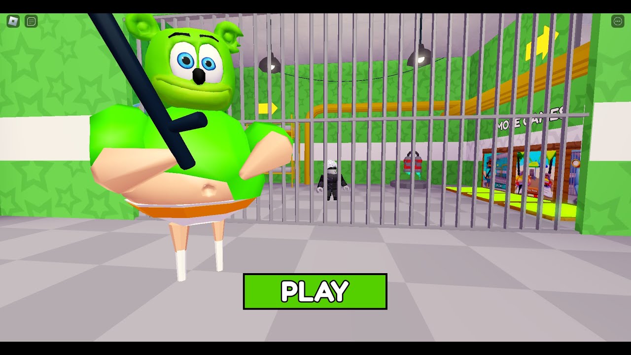 GUMMY BEAR BARRY'S PRISON RUN AS GOJO | ROBLOX #roblox #barrysprisonrun ...