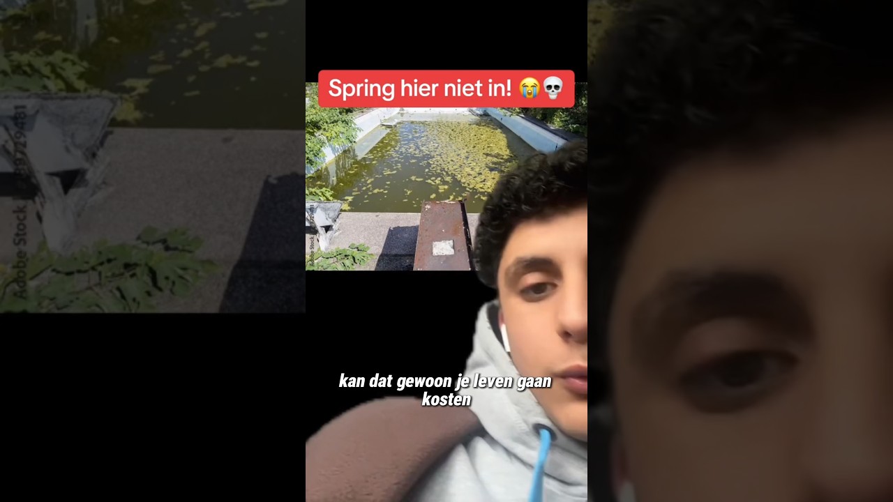 Spring NIET in dit water! 💀 - YouTube
