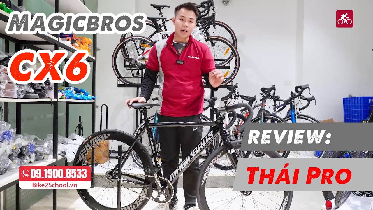 Chi tiết Fixed gear Magicbros CX6 - quá đẹp 🔥🔥 - YouTube
