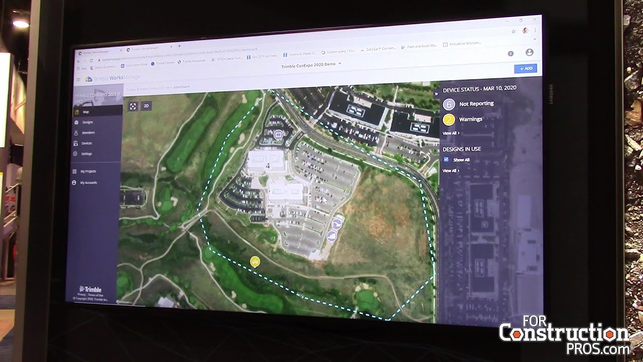 Trimble Works OS Helps Contractors Bring Data Together - YouTube