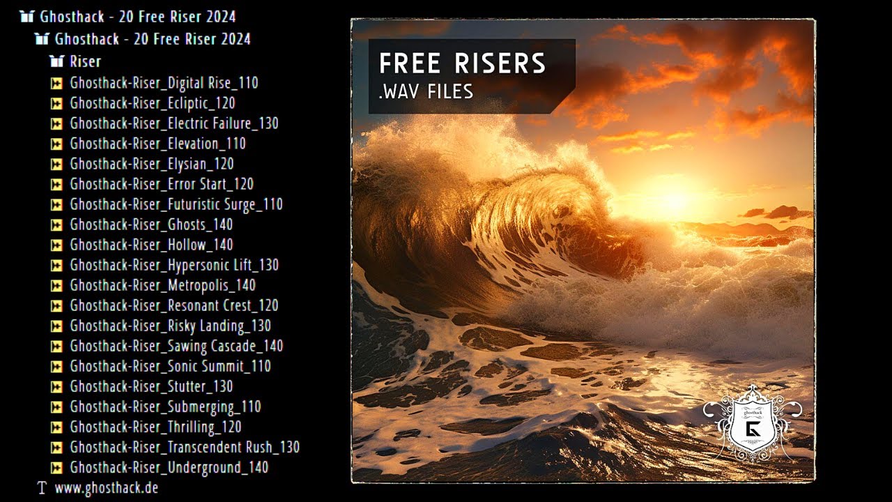 Risers Effects - Free Risers 2024 By Ghosthack - YouTube