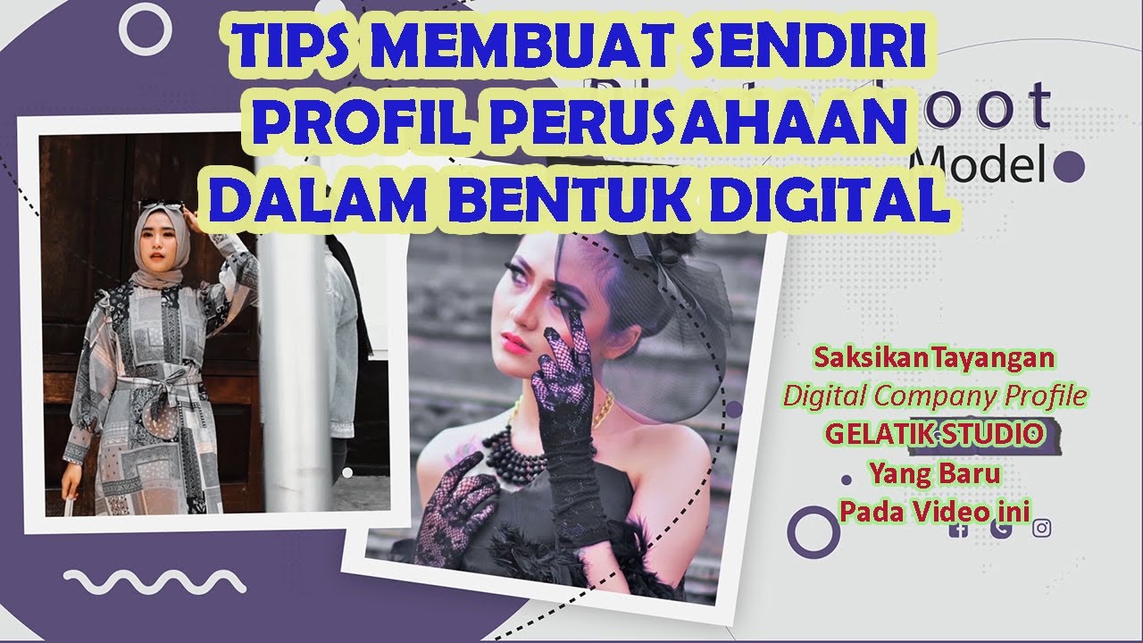 TIPS MEMBUAT SENDIRI PROFIL PERUSAHAAN DALAM BENTUK DIGITAL || Biaya ...