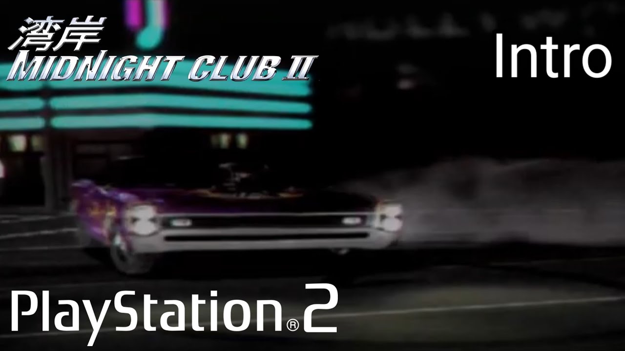 Let's Play Midnight Club II (PS2) - Intro - YouTube