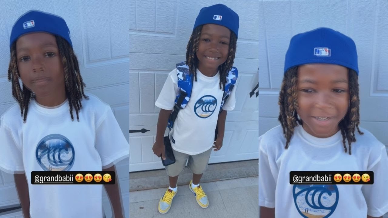 Kayla B Takes Her Son To His First Day Of School - YouTube