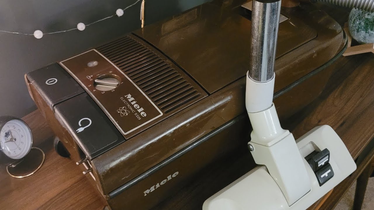 1978 Miele Electronic S225 Vacuum Cleaner - YouTube