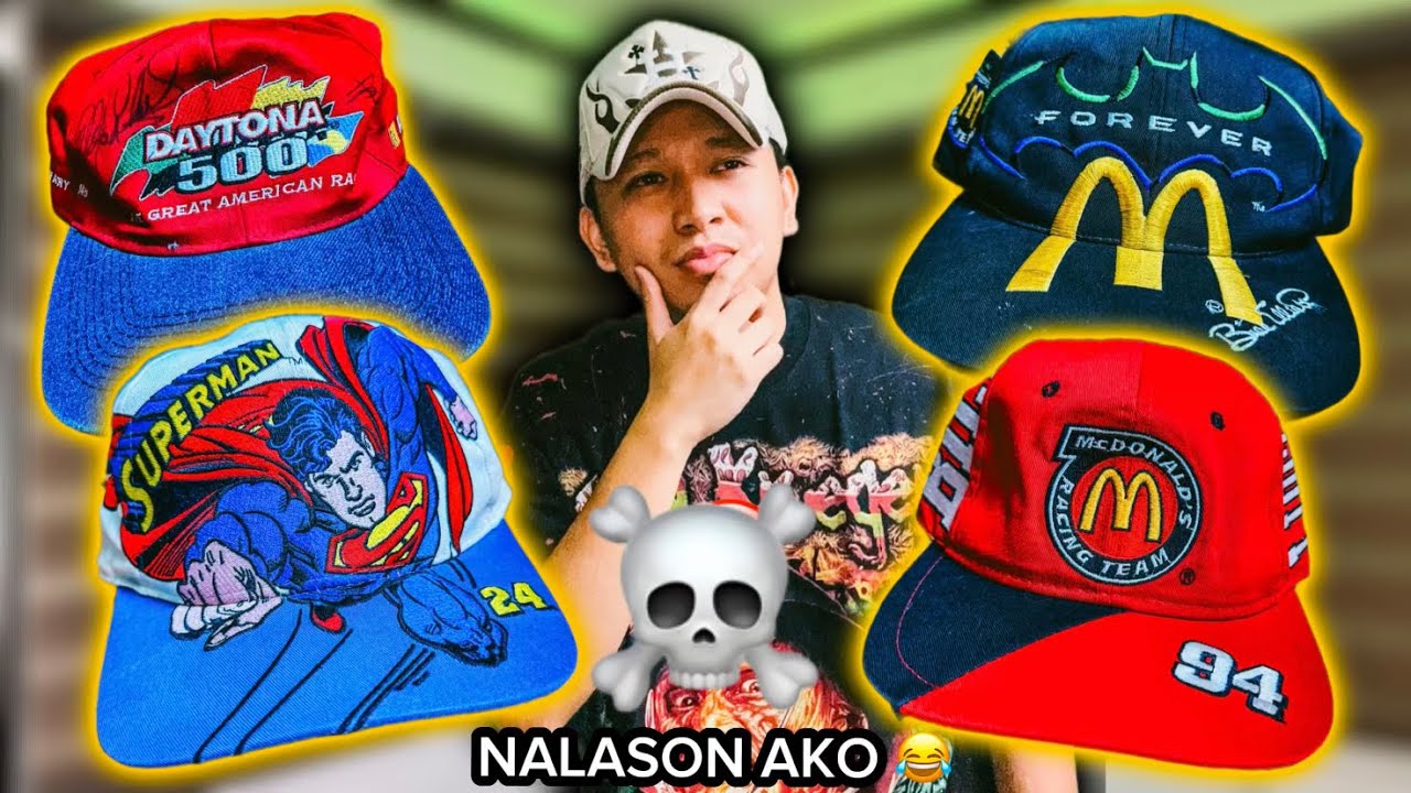 ANG DAMING UKAY VINTAGE CAPS! NALASON AKO ☠️🔥 FEAT. @Lotawear_TV - YouTube