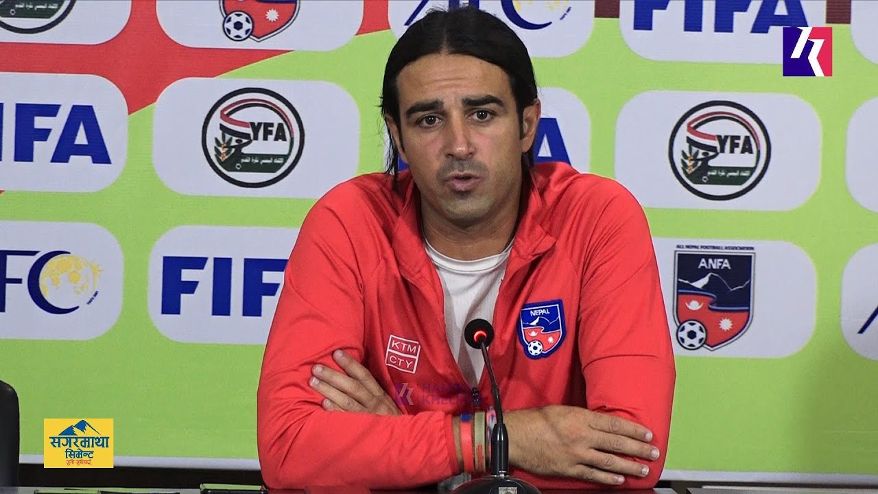 Nepal Coach Vincenzo Alberto Annese after loss against Yemen in World ...