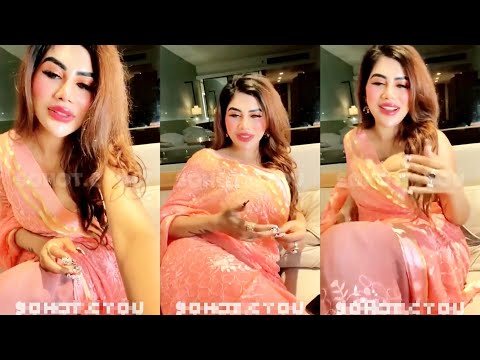 Rivika Mani Night Room Video | Rivika Mani Saree Look | Indian Model Shree | Insta Model Rivika Mani