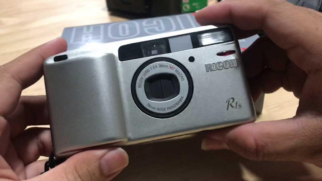 Ricoh R1s unbox 2533camera - YouTube