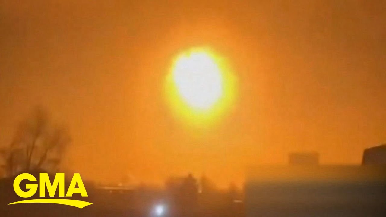 Russia launches major attack across Ukraine - YouTube