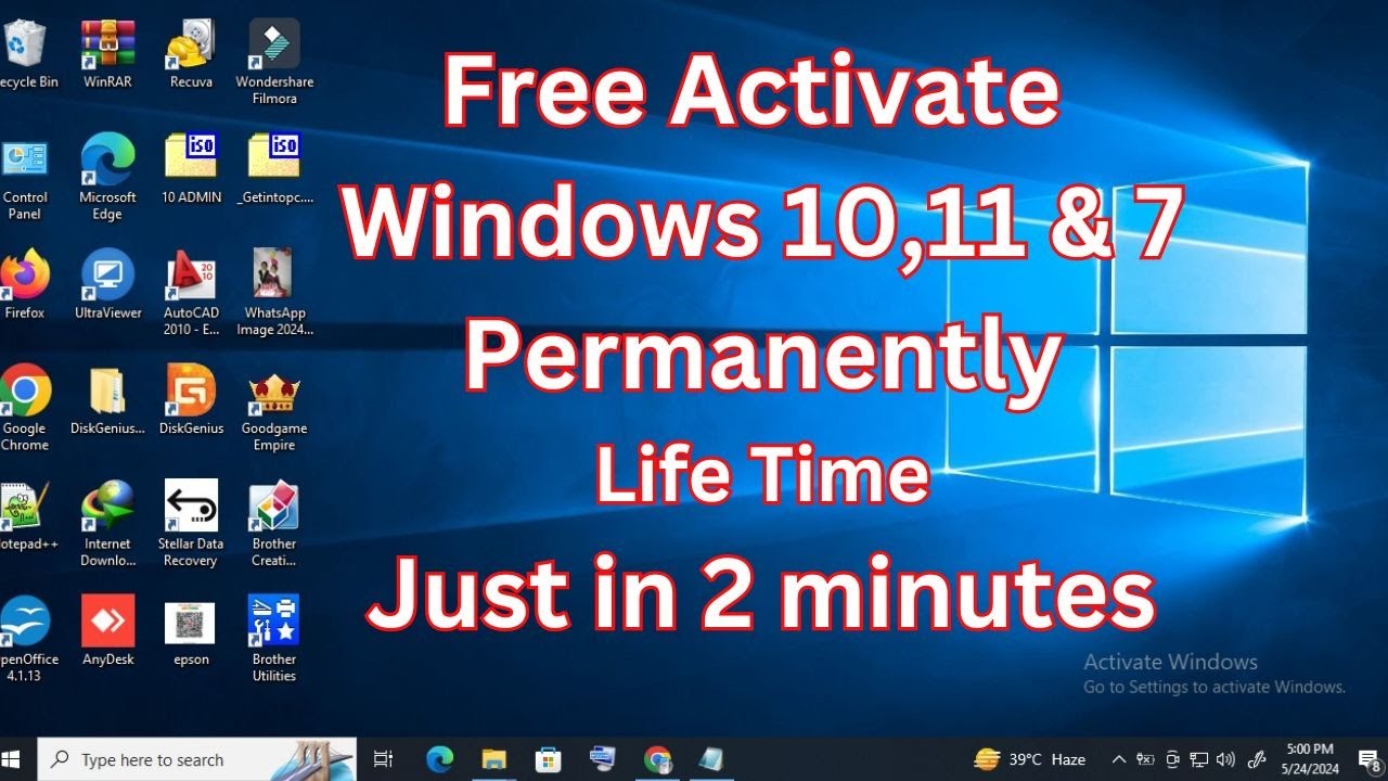 Activate Windows 11 Activate Window 10 free Activate Window 10 Pro free ...