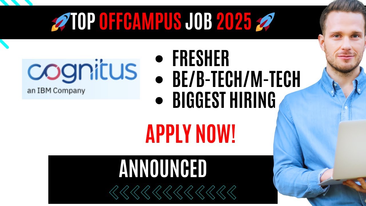 Cognitus SAP Trainee Hiring 2025 | 6.5 LPA | NCET Mandatory | Mumbai ...