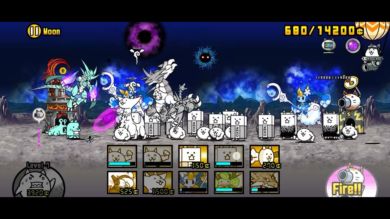 easy battle cats level - YouTube