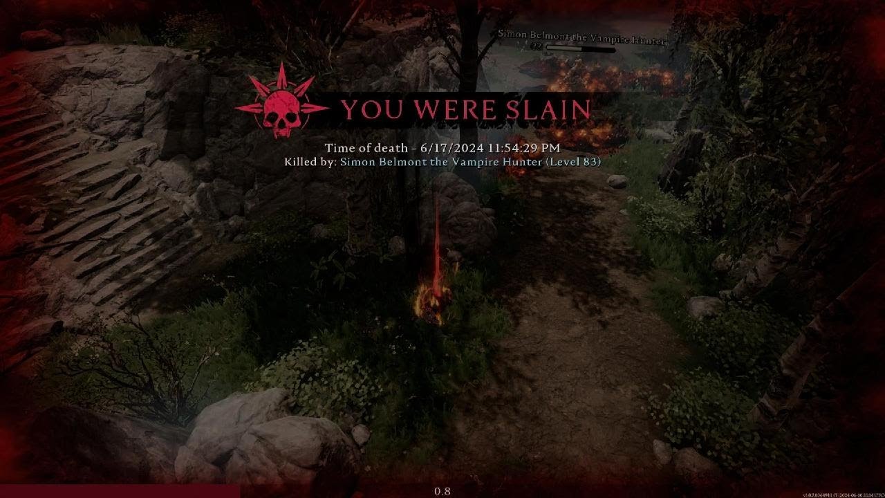 V Rising Simon Belmont Fight Hardmode Max Lv Battle - YouTube