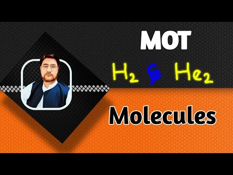 MOT application on H2 and He2 molecules - YouTube