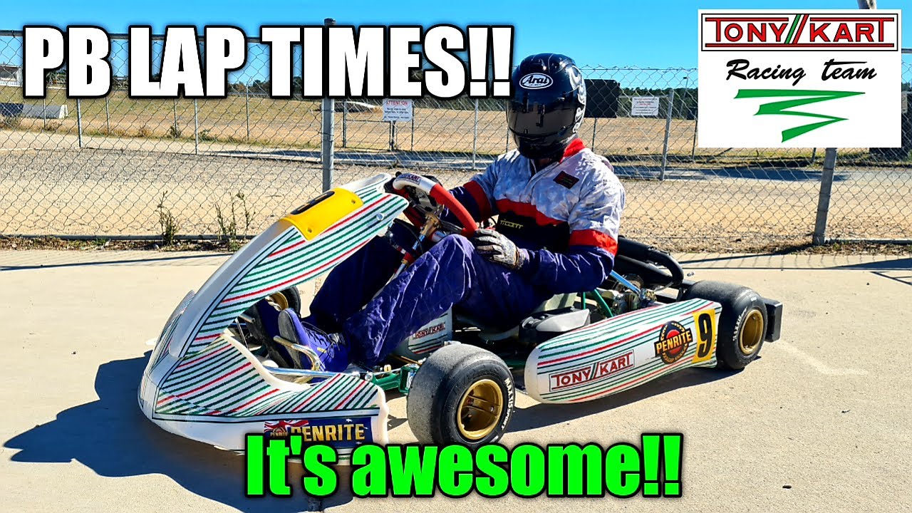 Racing Our Tony Kart 401R 125cc Rotax - New PB Lap Times - YouTube