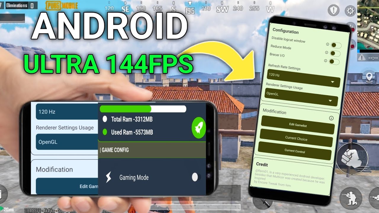 Unlock 120fps Android + Ultra FPS No-Root 100% Working | Max FPS Fix ...