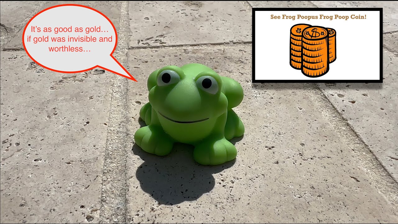 See Frog Poopus Frog Poop Coin! 4K - YouTube