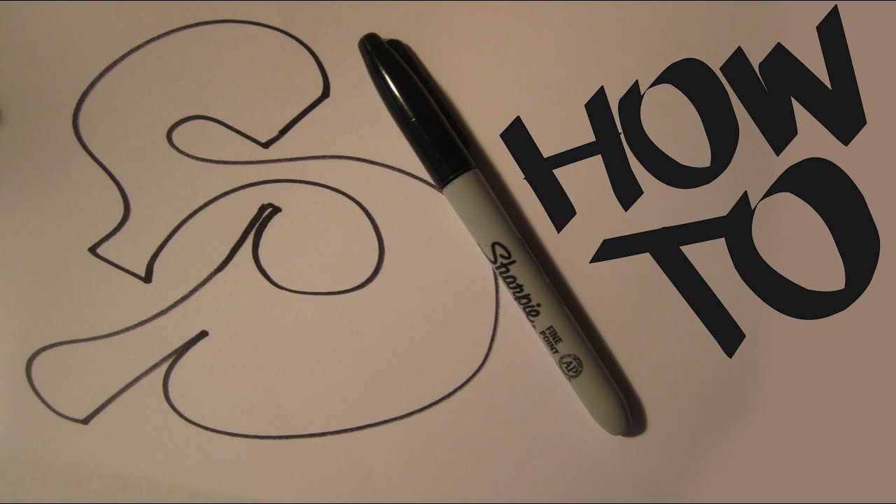 How To Graffiti One Liner Tutorial - Sive - Day 3 - - YouTube