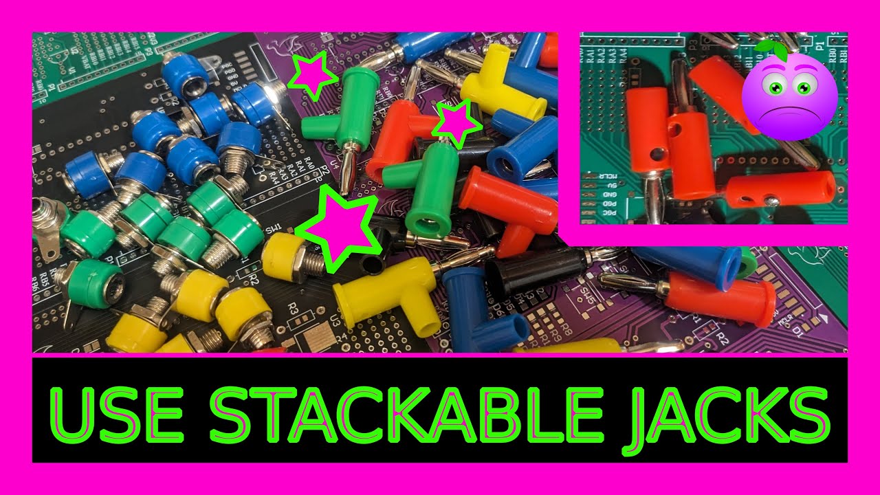 Stackable Banana Connectors Everyone Should Have (Cheap Ones Work Fine ...