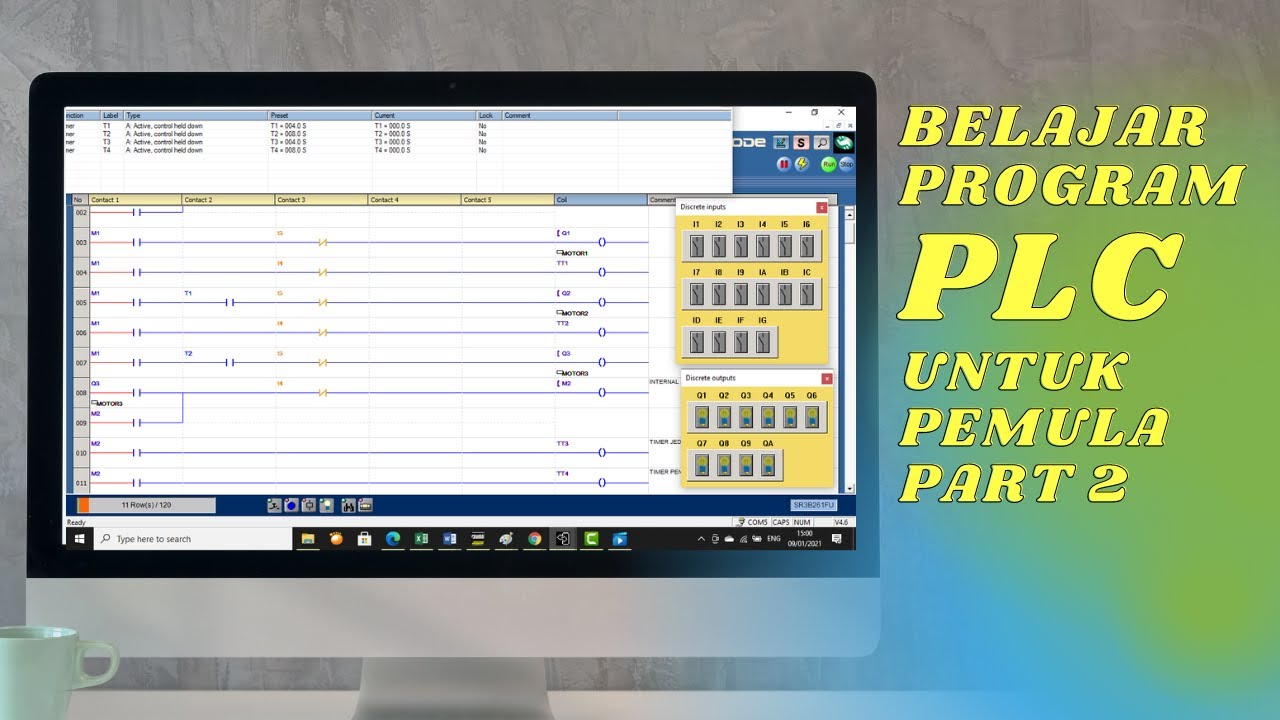 TUTORIAL PENGGUNAAN INTERNAL MEMORY, TIMER DAN COUNTER PADA PLC SMART ...