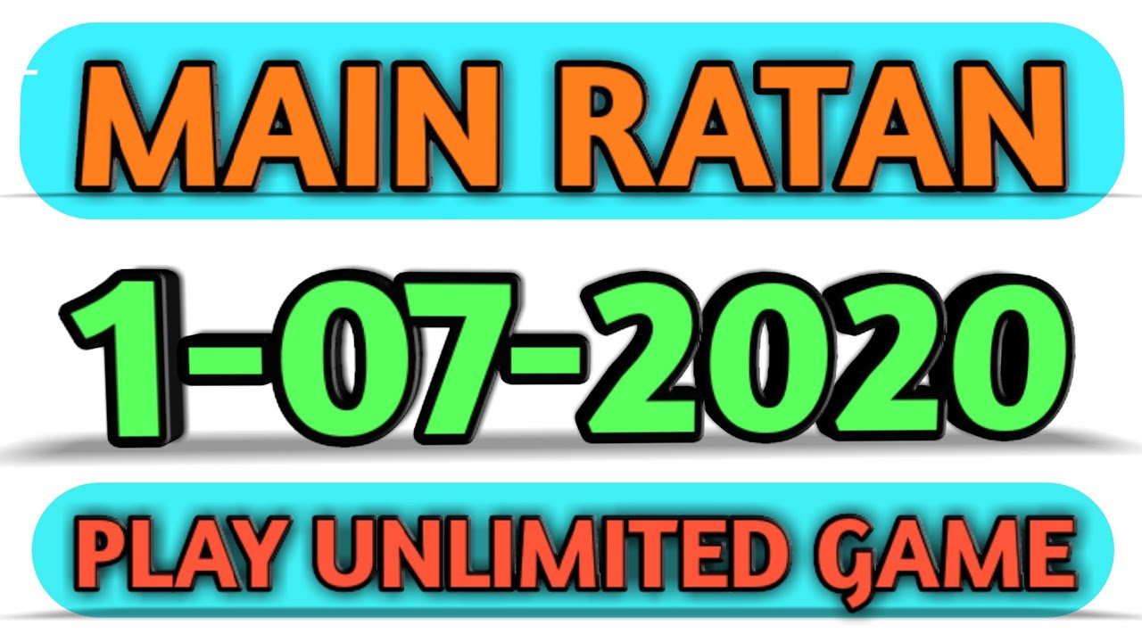 Main Ratan Open 1-07-2020, main ratan open to close trick, main ratan ...