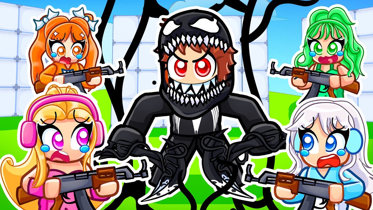 Becoming VENOM In Roblox Rivals With MY CRAZY FAN GIRLS... - YouTube