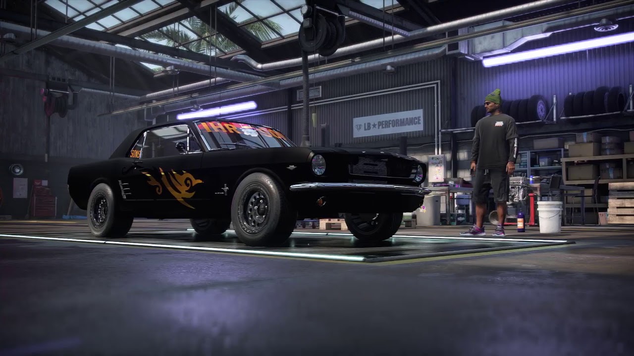 NFS Heat cop chase - YouTube