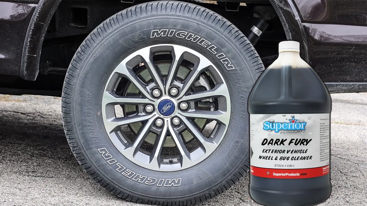 Superior Products Dark Fury Wheel Cleaner Bug Remover - YouTube