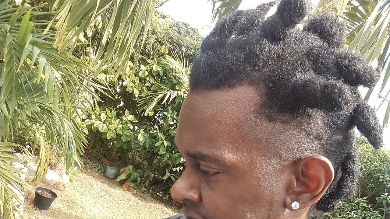 Super Thick Freeform Loc Update Month 7 (The Rubber Band Method) - YouTube