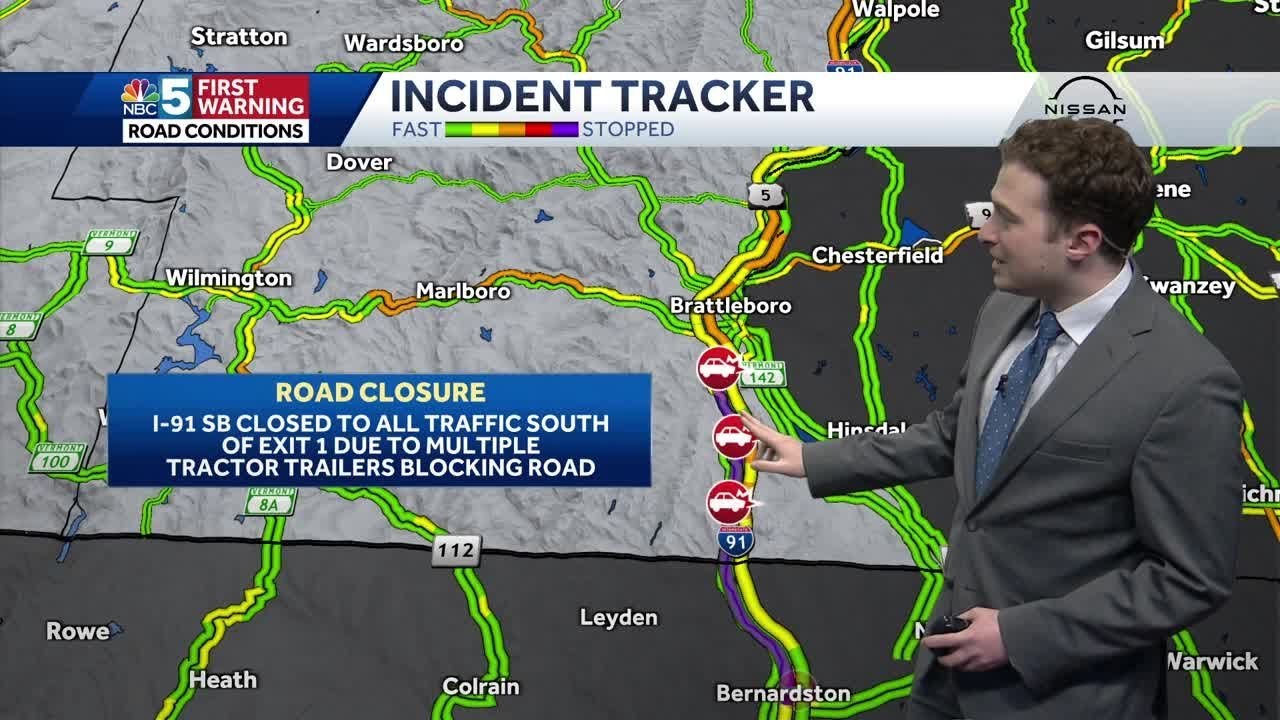 Tracking road closures and delays as storm continues - YouTube