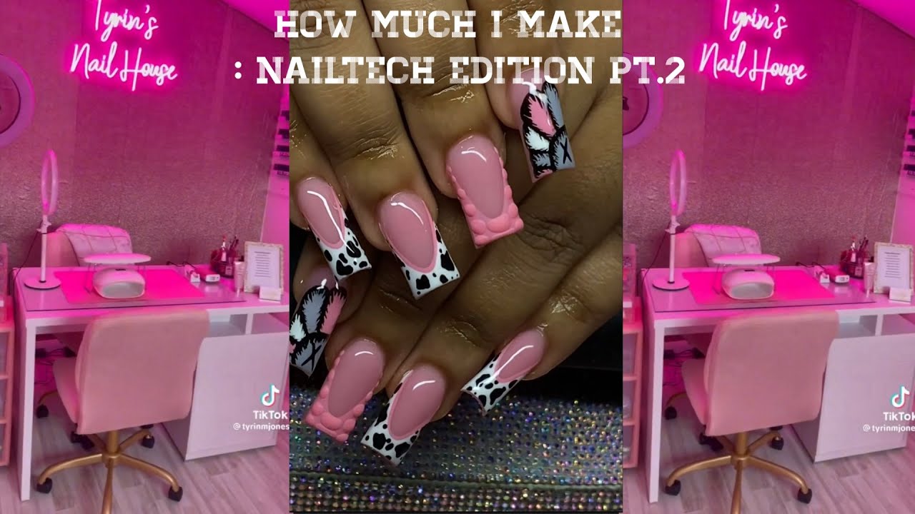 How Much I Make : NailTech Edition pt.2 | TikTok compilation - YouTube