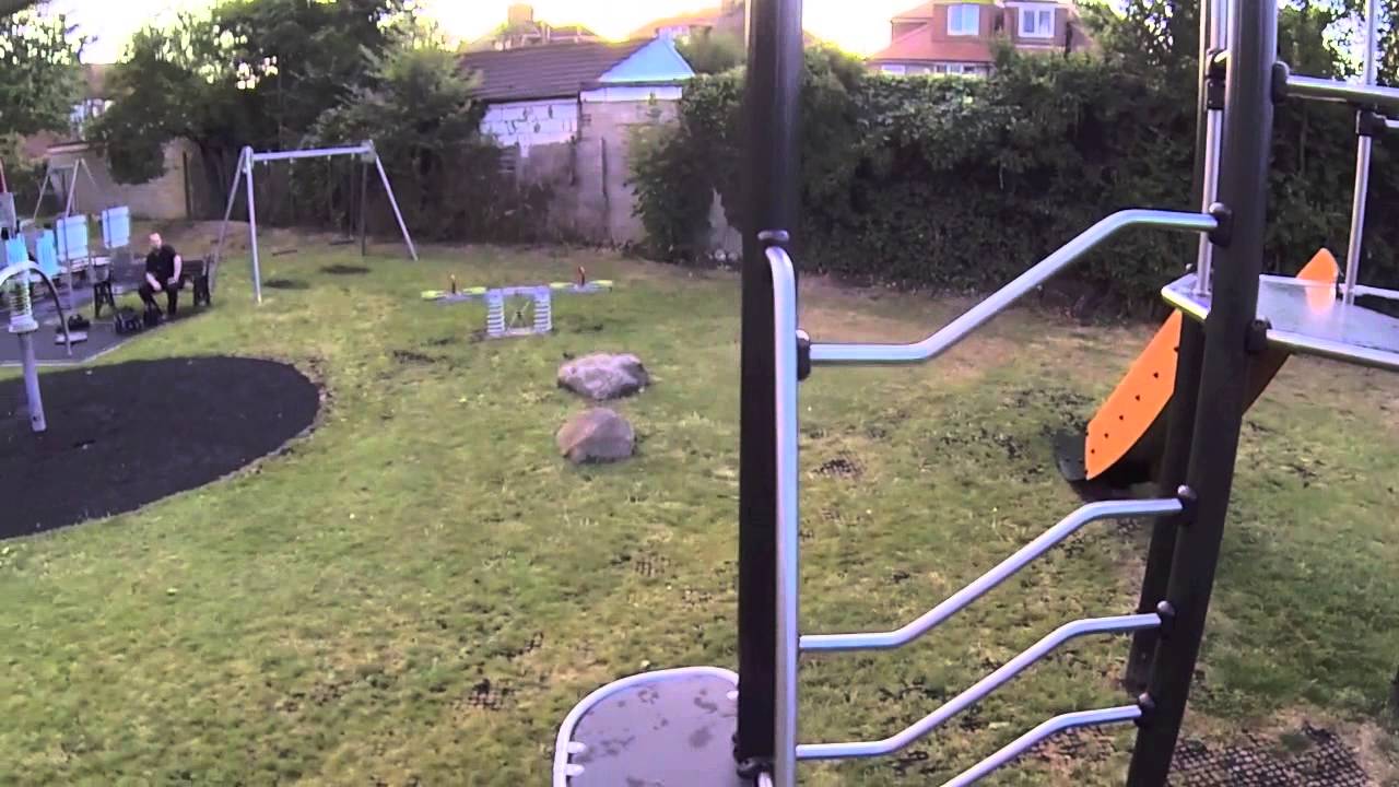 Adventure Parks in London : Hounslow East Station Park - YouTube