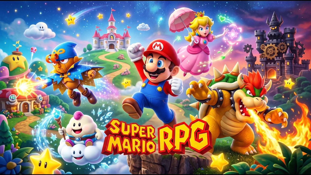 Super Mario RPG: Legend of the Seven Stars – The Movie [4K Epic Cut ...