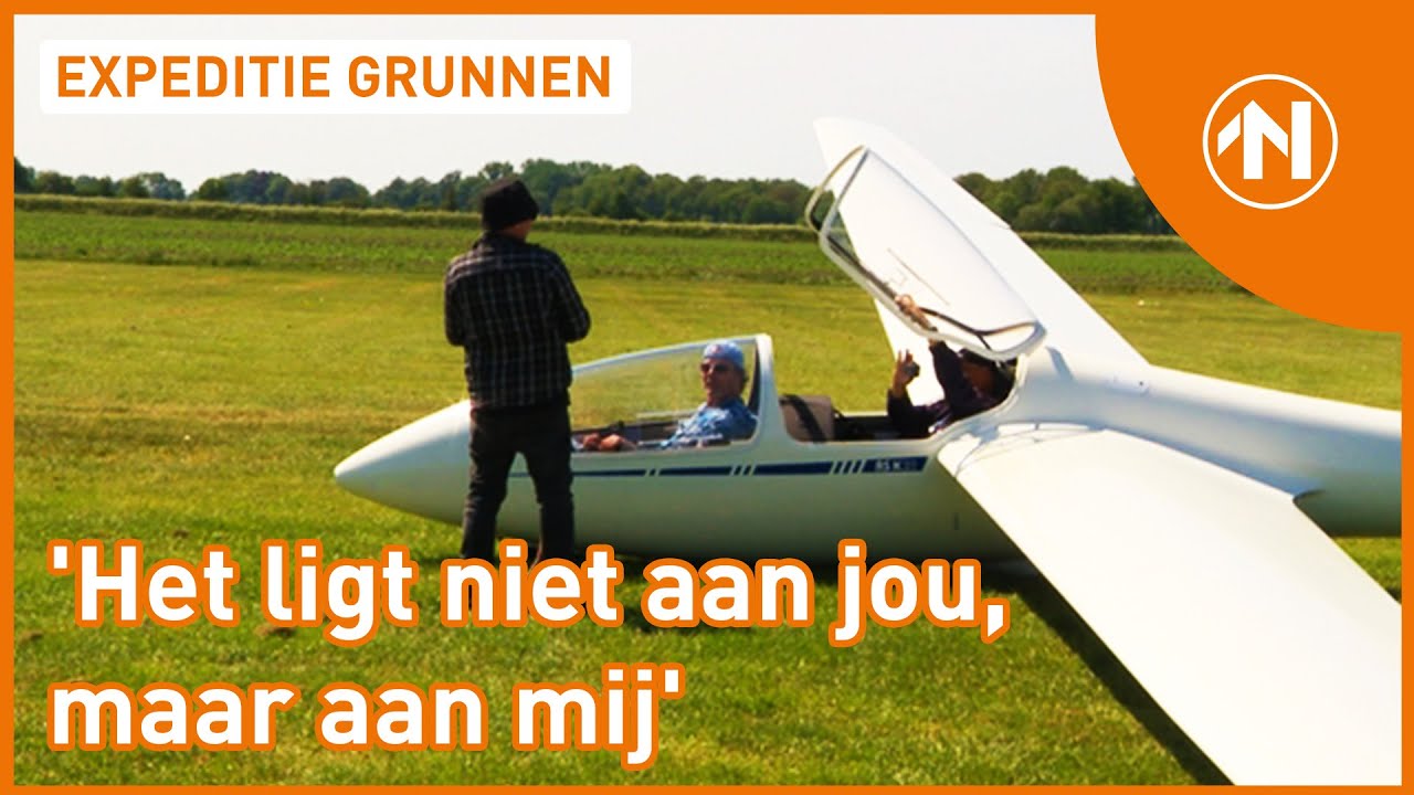 Zweefvliegen boven Grunnen: 'Ik kan de hele wereld aan!' - YouTube