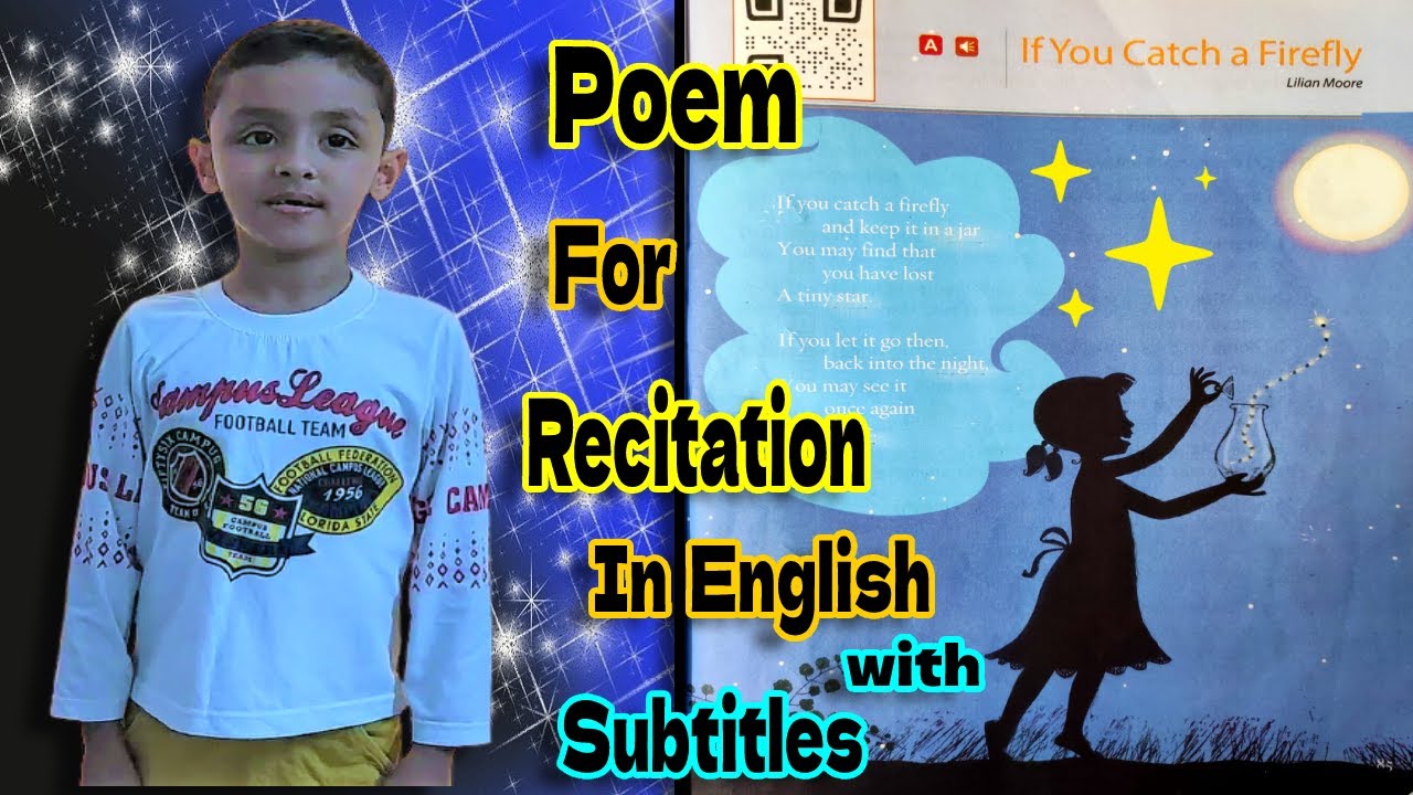 Fireflies Poem In English | If You Catch A Firefly Class 1 Gul Mohar ...
