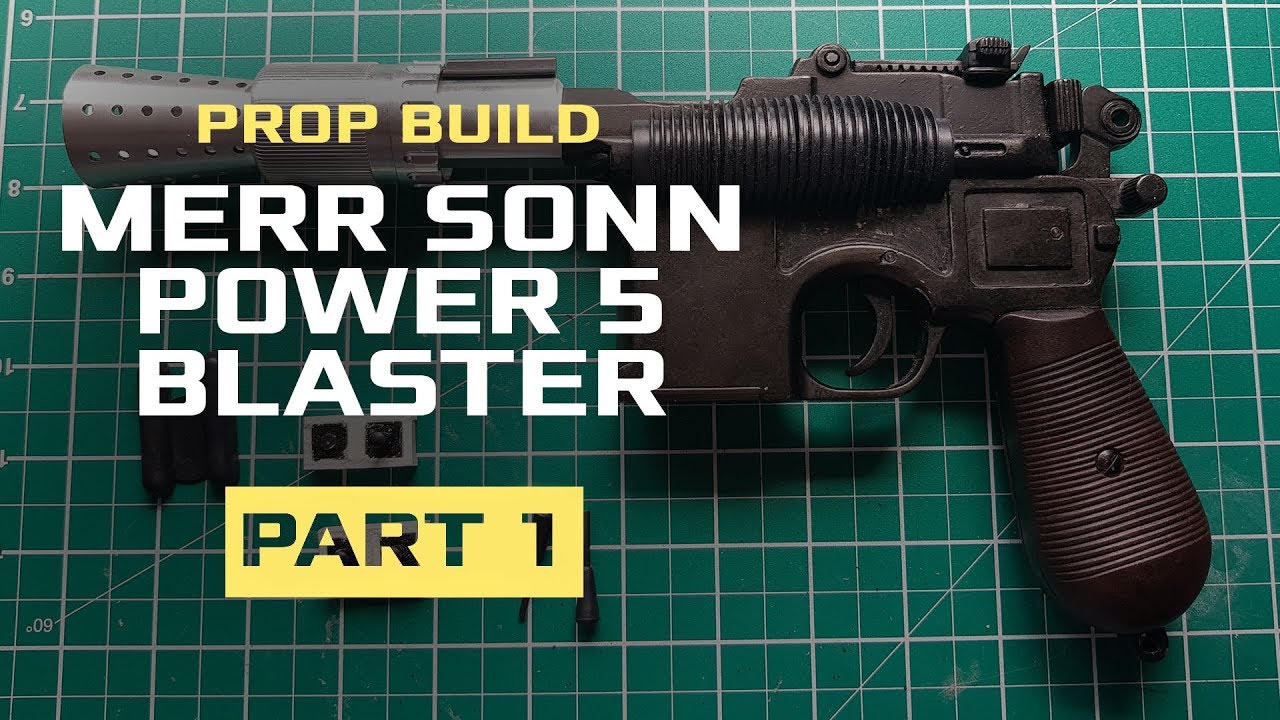 Merr Sonn Power 5 Imperial Blaster: Hero Prop - YouTube