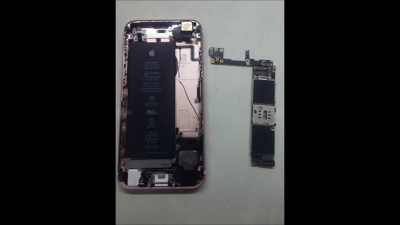 Iphone 6S U2 IC Chip Popravka - YouTube